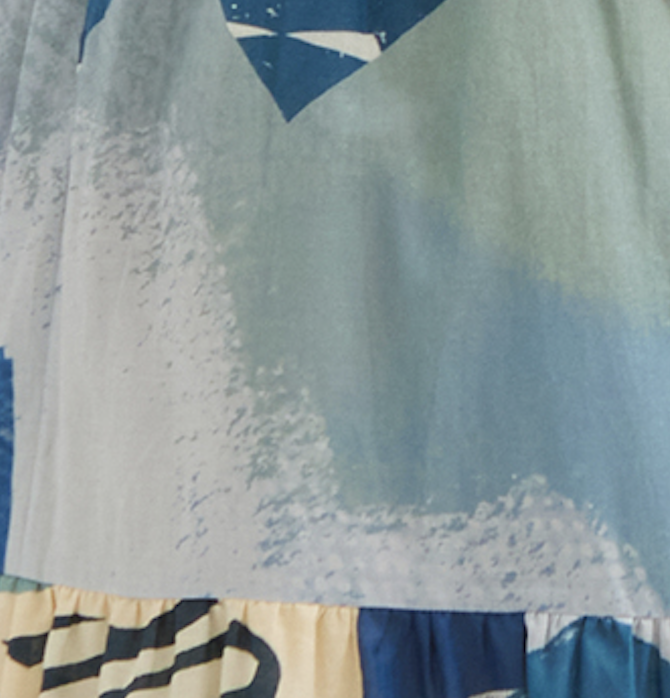 La Risa Cotton Tiered Dress - Our Second Nature